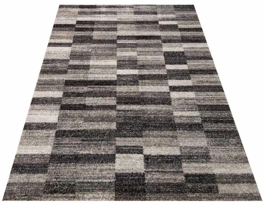 Stylový vzorovaný koberec v šedé barvy Šířka: 200 cm | Délka: 290 cm