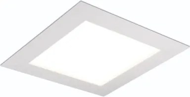 Zápustné LED svítidlo Kohl Lighting DISC SQ 171x171mm bílé 12W 3000K