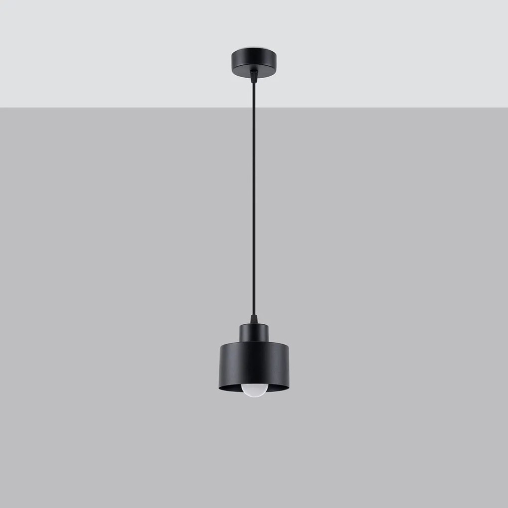 Sollux Lighting Závěsné svítidlo SAVAR 1 Černá