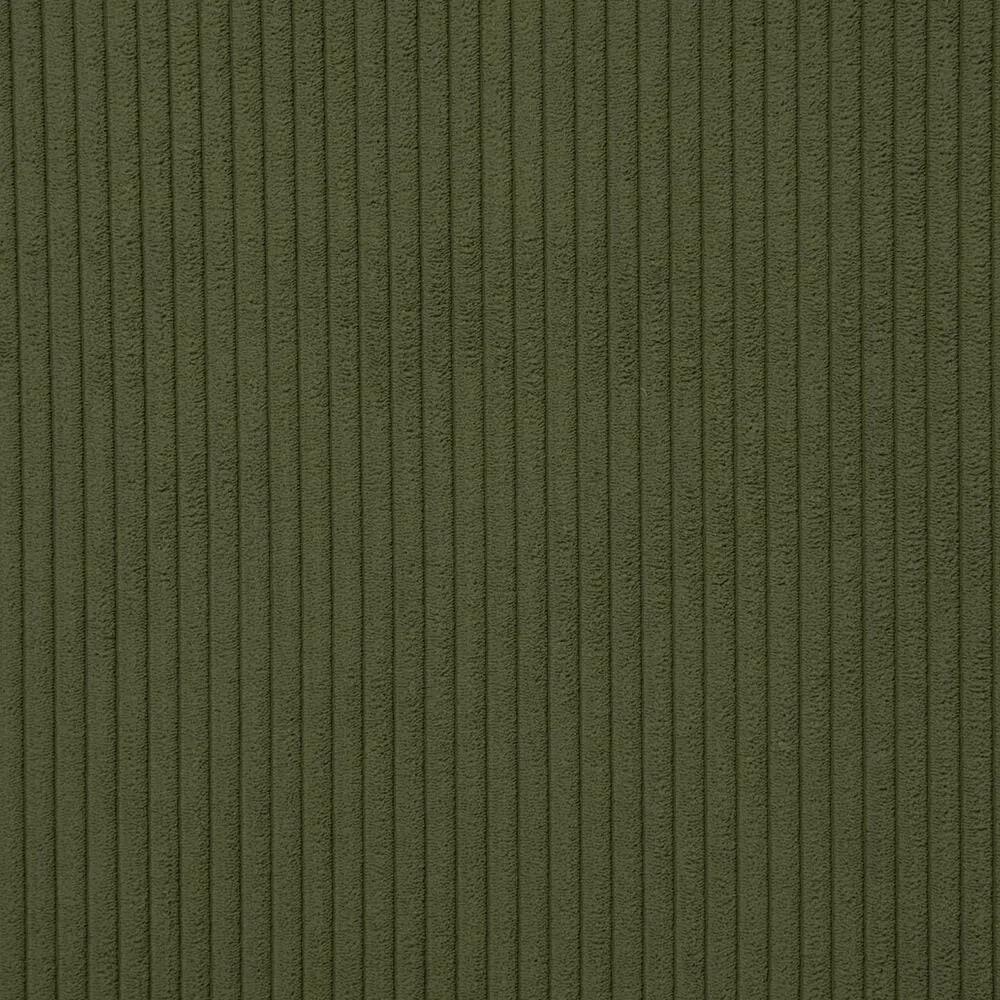 Rohová pohovka blok šestimístná 320 x 320 cm zelená manšestr MUZZA
