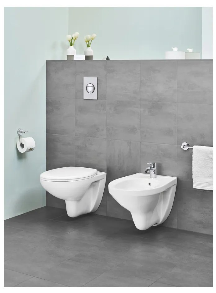 Grohe Bau Ceramic - Závěsné WC, alpská bílá 39427000