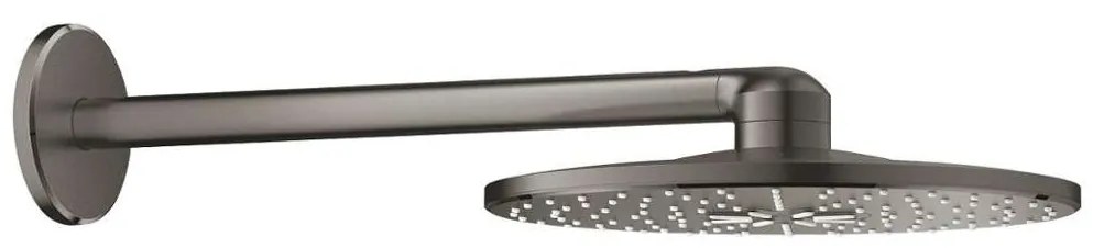 Grohe Rainshower SmartActive - Hlavová sprcha 310, sprchové rameno 43 cm, 2 proudy, kartáčovaný Hard Graphite 26475AL0