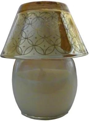 Svíčka lampička - zlatá IV.