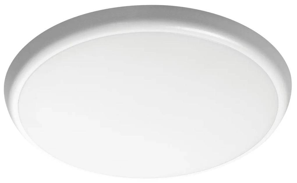 Indeluz 806A-L31RCA-01 stropní přisazené LED svítidlo Valgus kruh, bílé, 18W, 3000K, ø30cm
