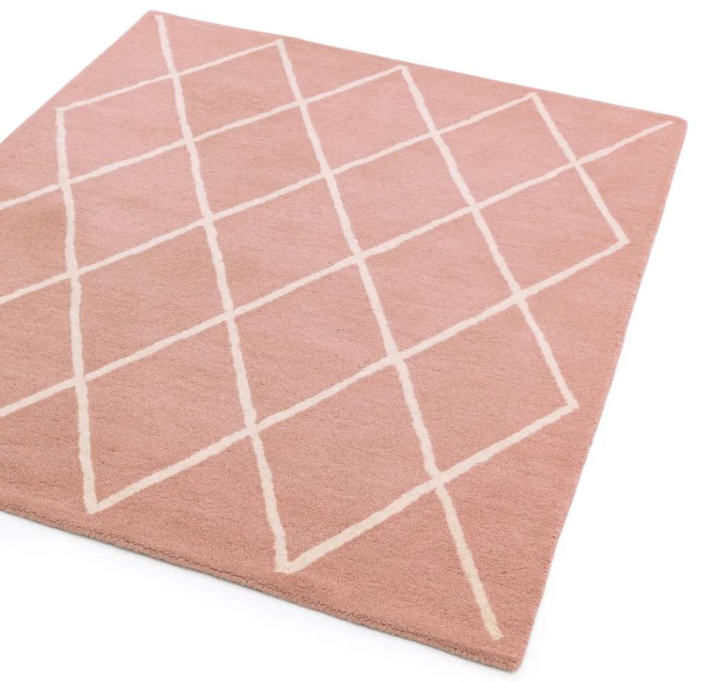Růžový  koberec Swans Diamond Pink Rozměry: 200x290 cm