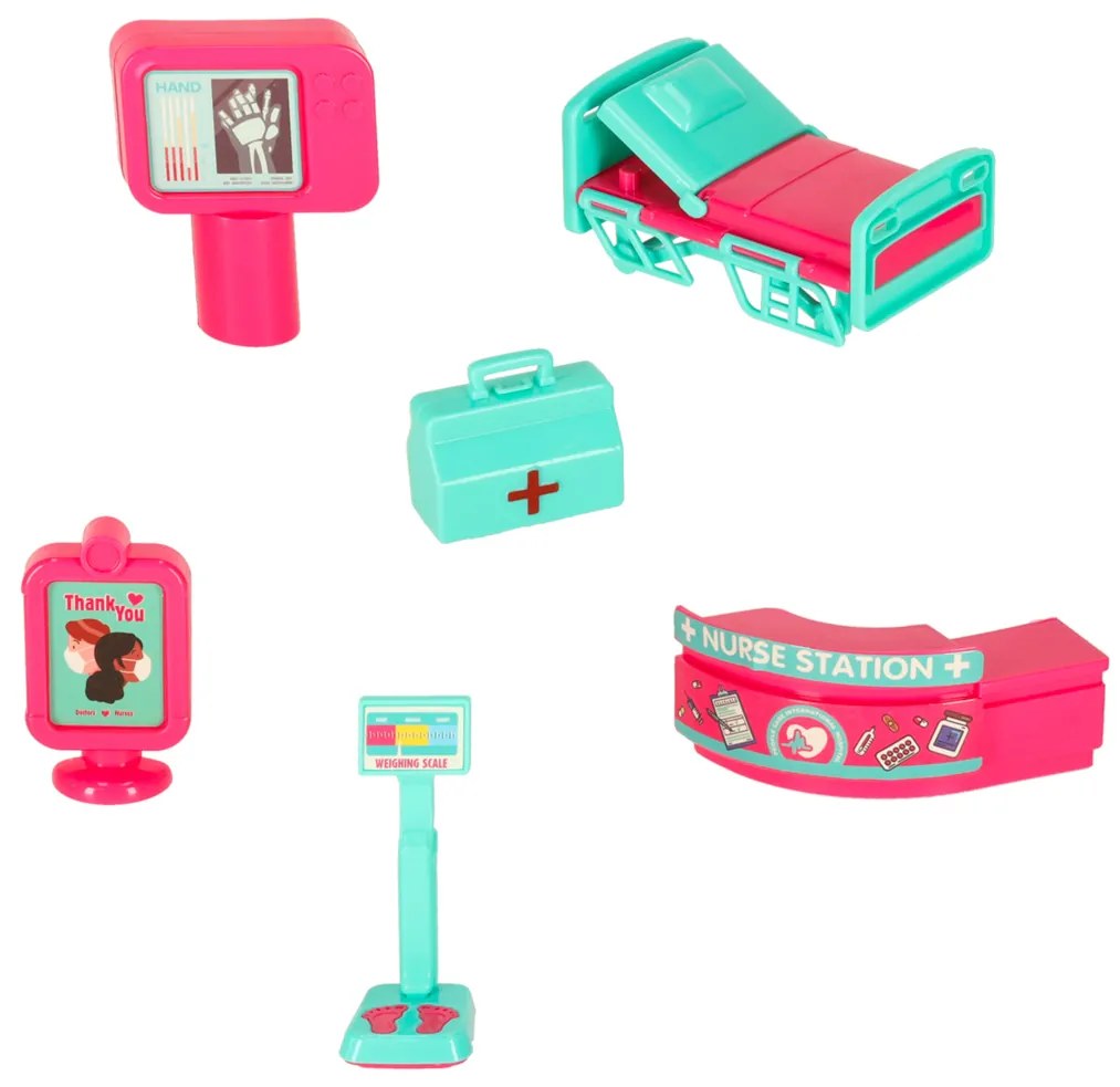 Creative Corner Ambulance mobilní nemocnice příslušenství pro panenky
