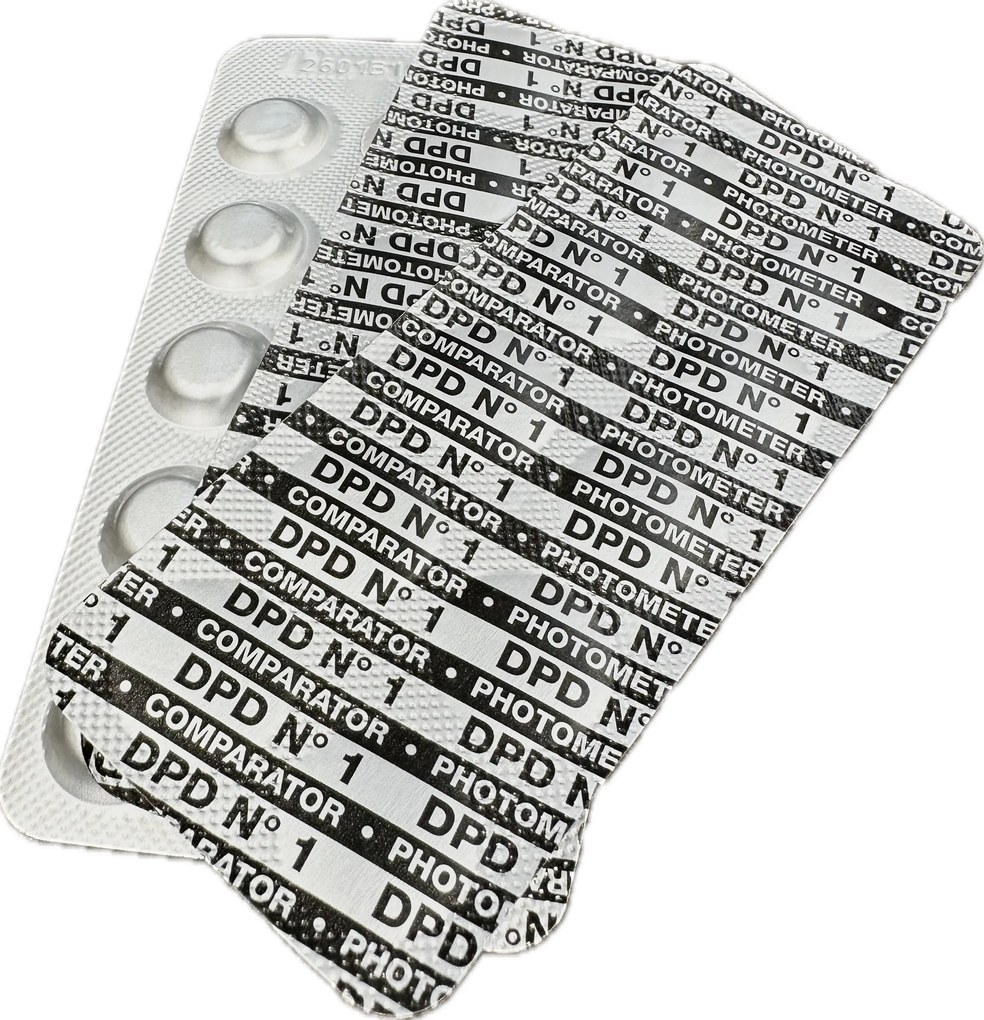 Poolservis Tabletky DPD 1 do fotometru Poollab 1, 2 (10ks)