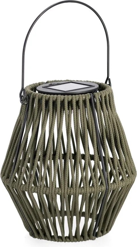 Khaki solární LED lucerna (výška 17 cm) Juny – Yes Everyday
