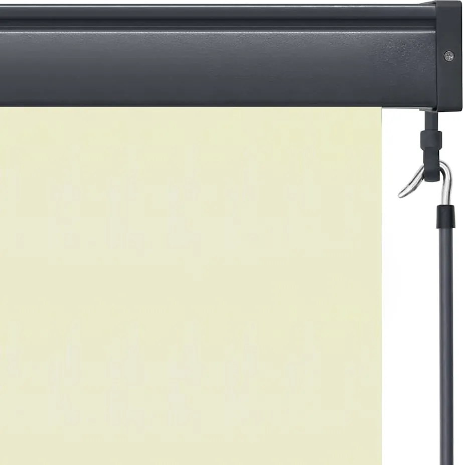 Venkovní roleta 80 x 250 cm krémová 145953