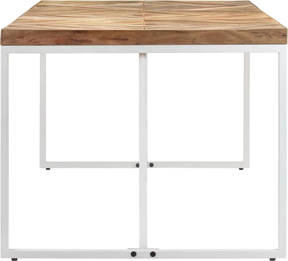 Jídelní stůl 180 x 90 x 76 cm masivní akácie a mangovník 323551