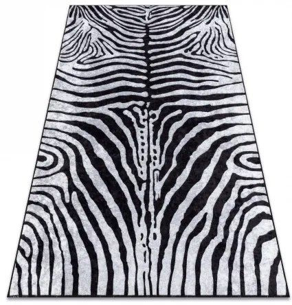 MIRO 51331.803 mycí kobereček Zebra protiskluz - černý / bílá