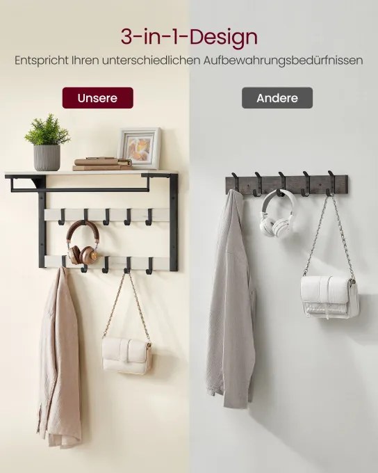 Nástěnná police LCR101W03