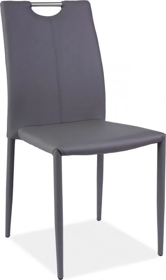 Casarredo Jídelní čalouněná židle H-322 šedá