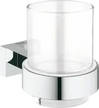 Grohe Essentials Cube - Sklenička s držákem chrom