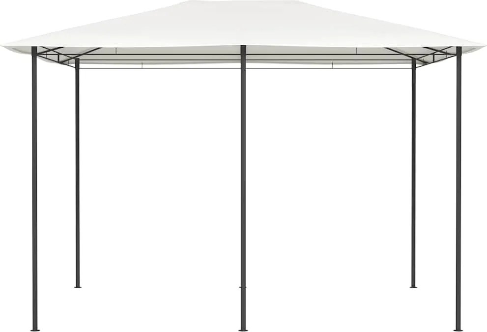 Altán 3 x 4 x 2,6 m krémový 160 g/m² 313614