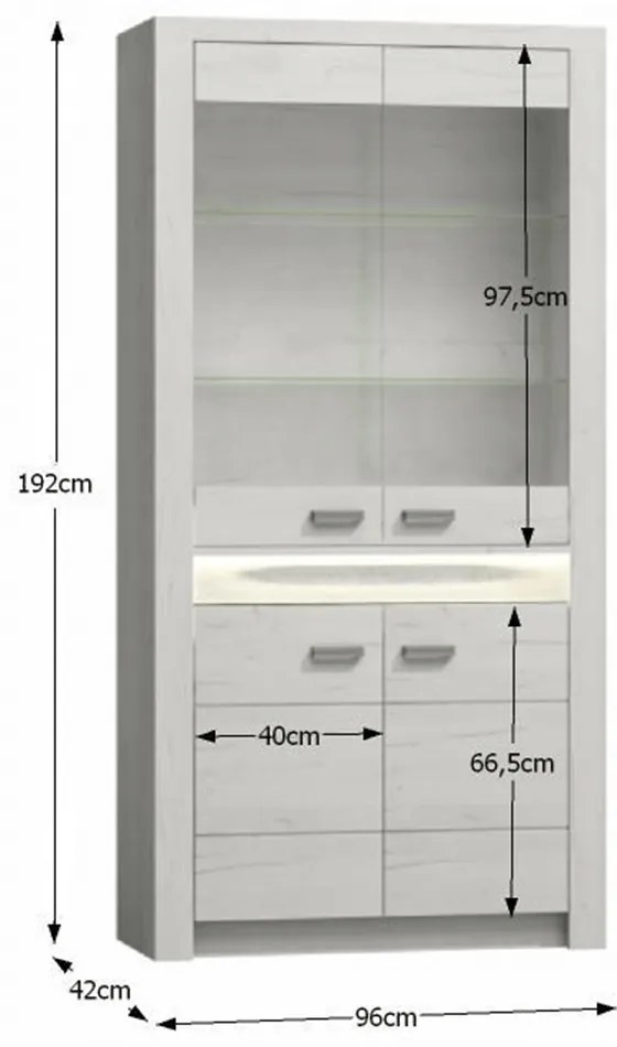 Kondela Vitrína, jasan bílý, INFINITY I-03