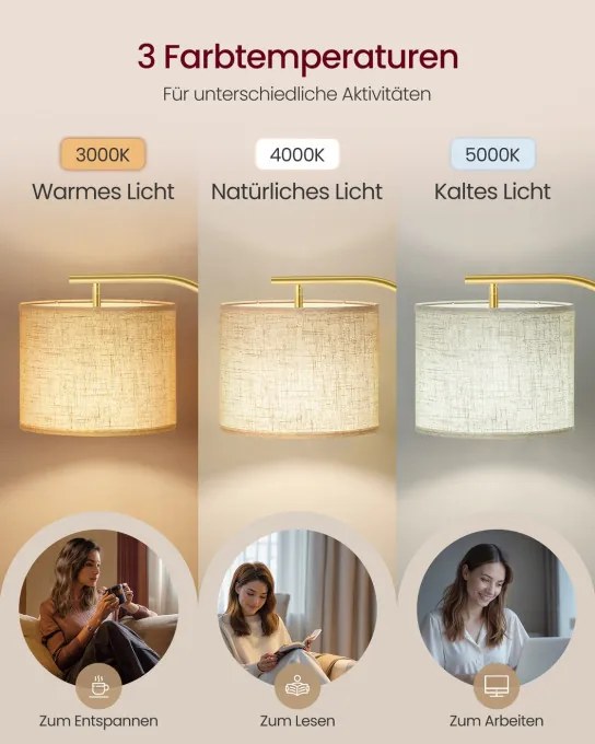 Stojící lampa se stínítkem LFL006AB02