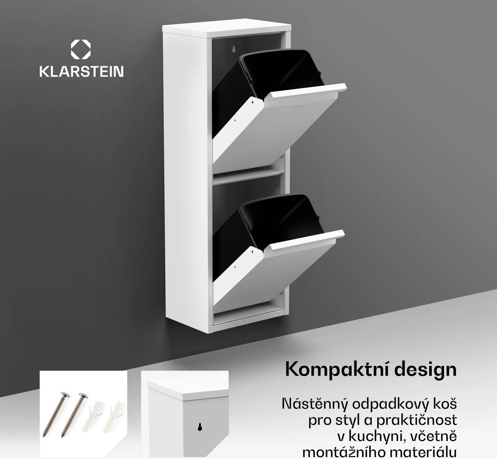 Klarstein Ordnungshüter 2 koš na kuchyňský odpad 36 l