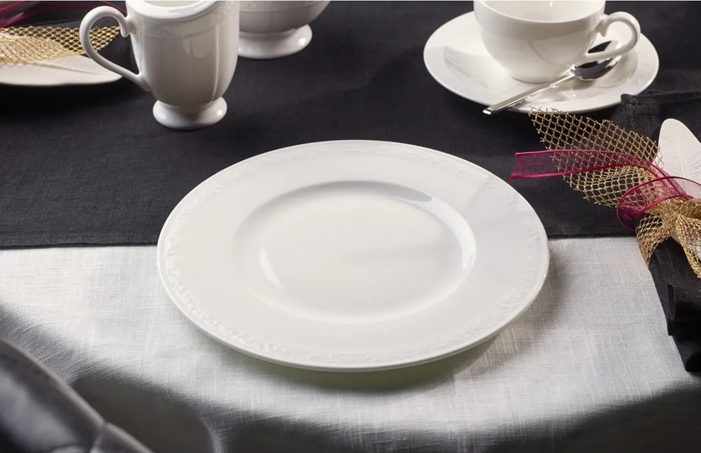 Villeroy&Boch White Pearl snídaňový talíř 227 mm