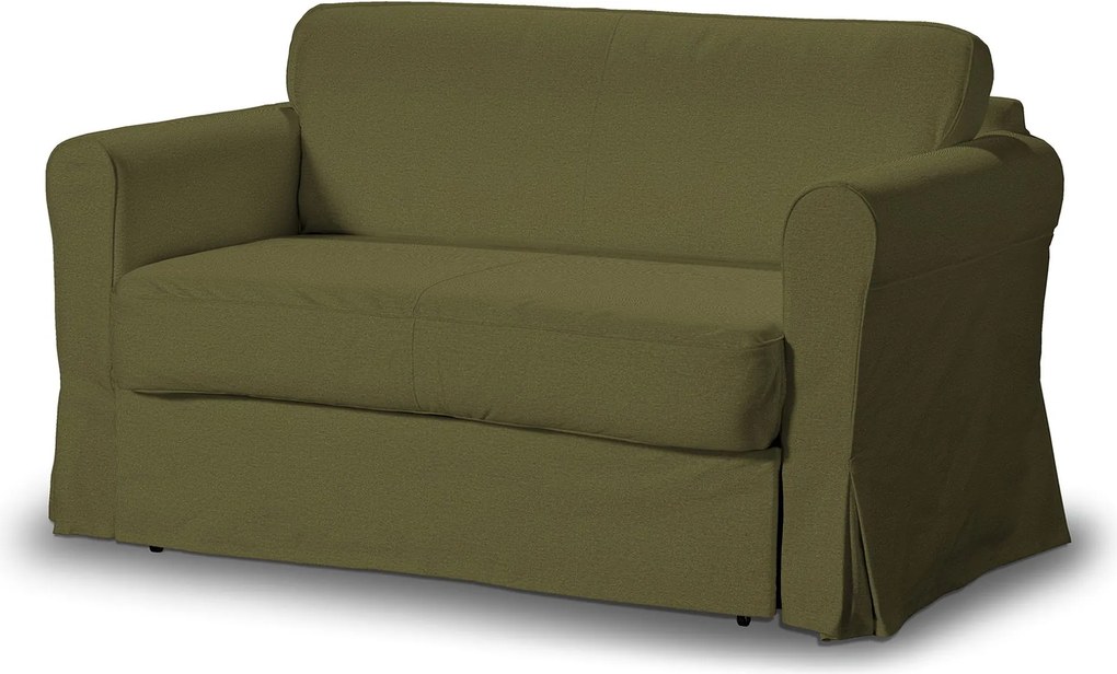 Potah na pohovku IKEA  Hagalund barva zelená látka pletený vzor