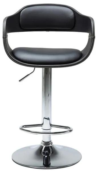 Černá barová stolička Kare Design Costa