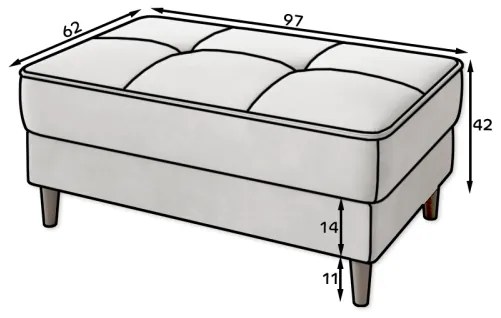 Taburet Bellis - Nube 35