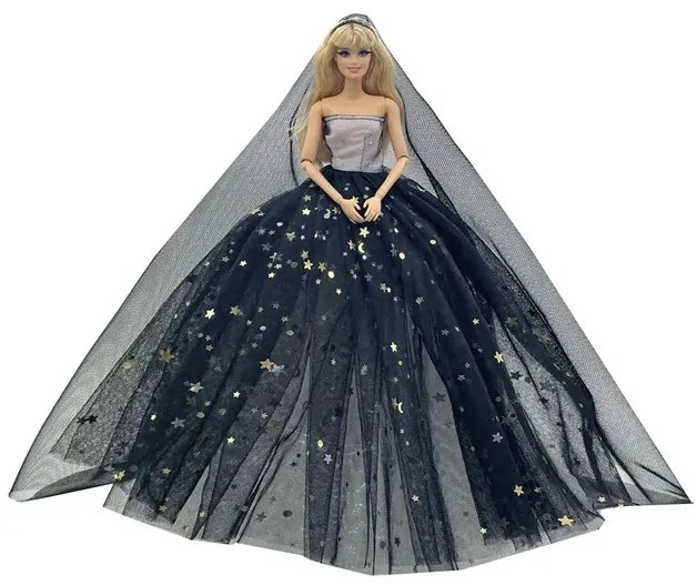 Šatičky  a botičky pro panenky Barbie (30 cm) Barva: N