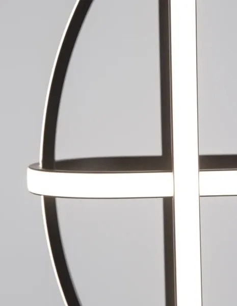 LED lustr Arte 52 černé