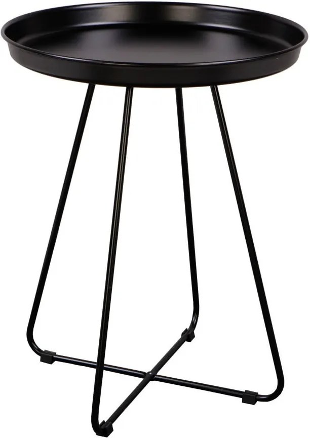 Černý odkládací stolek Nørdifra Tray Coffee