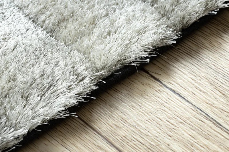Dywany Łuszczów, Kusový koberec Flim 007-B6 Stripes grey, 160x220, šedá, ložnice