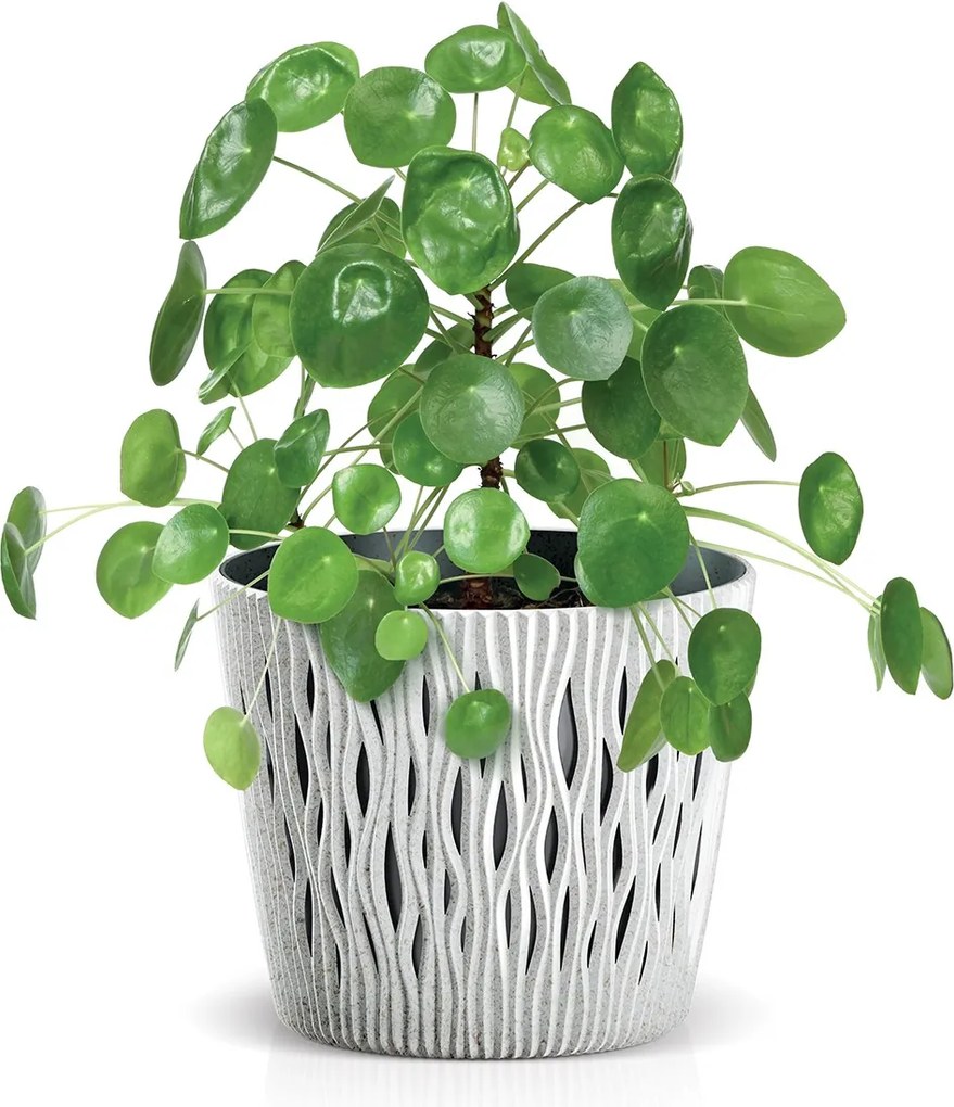 Květináč SCANDY ECO s vkladem antracit