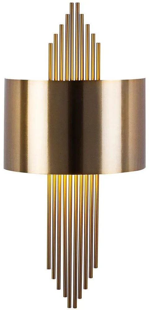 Asir Nástěnné svítidlo 1xE27/40W/230V zlatá/měděná AS0068