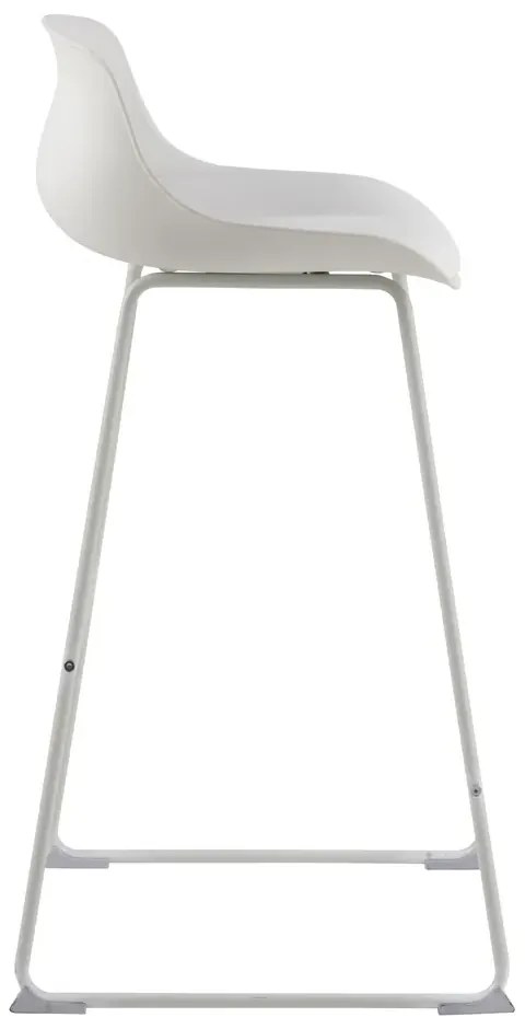 Barová židle Tina 94 cm bílá