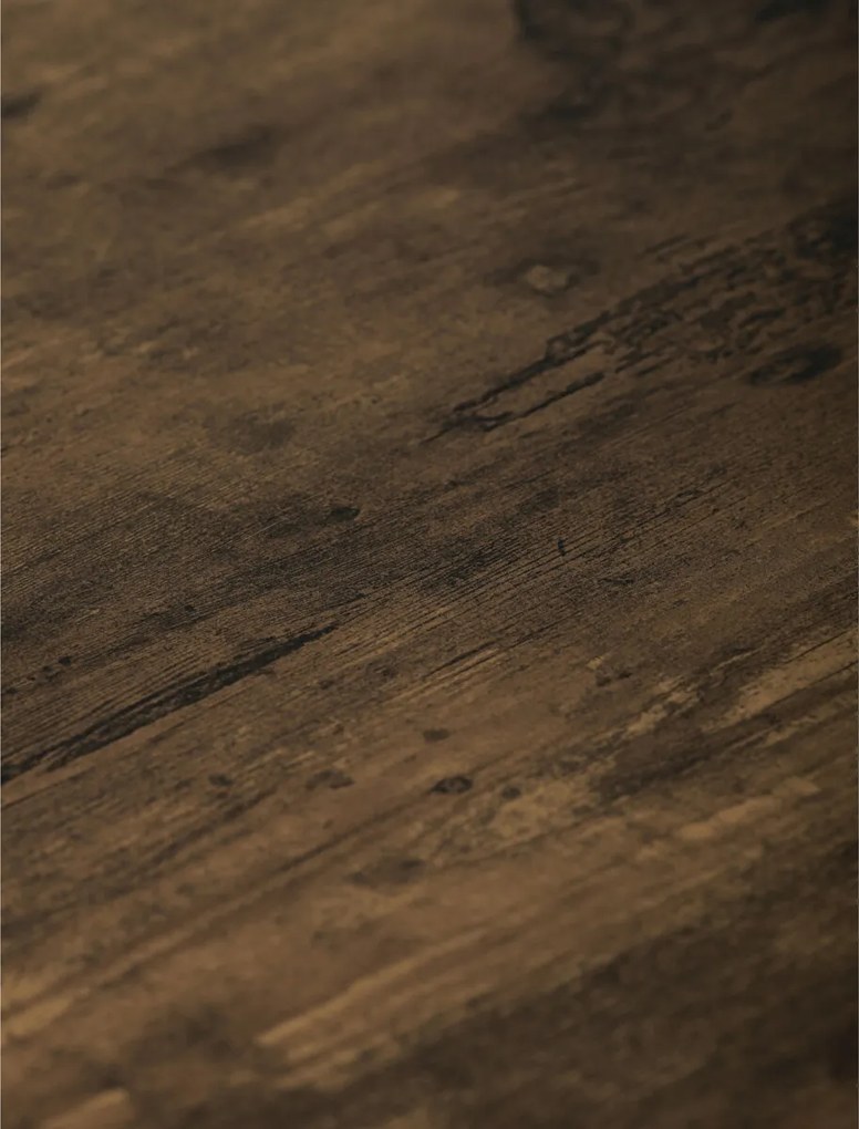 Jídelní set CORTINA 1+4 - old wood 2 / černé kovové nohy