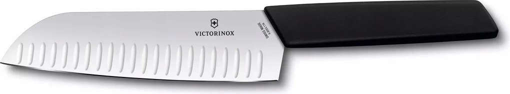 Victorinox nůž Santoku Swiss Modern 6.9053.17KB černý (17 cm)