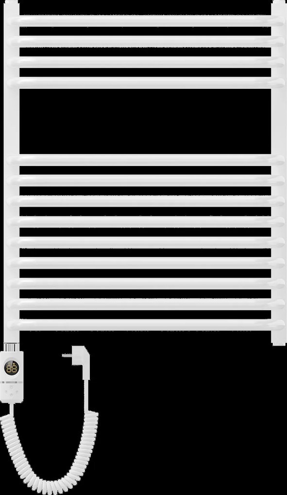 Mexen Apollo, elektrické topné těleso 660x550 mm+ topná tyč 600 W, bílá, W117-0660-550-2600-20
