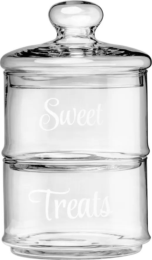 Sada 2 skleněných dóz Premier Housewares Little Sweet Treats, 1,55 l