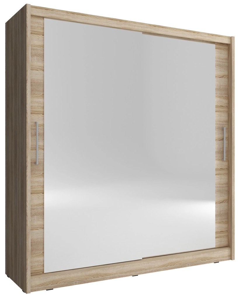 Piaski Skříň Maja 6 Velikosti: 200 x 214 x 62 cm, Barvy: Bílá