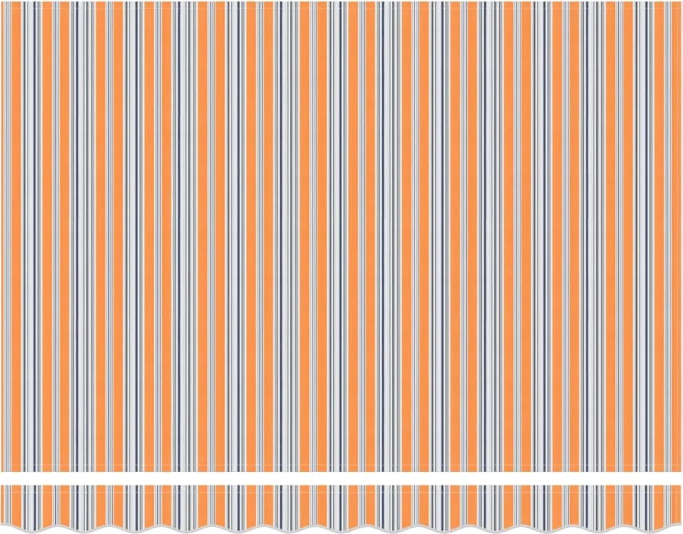Stahovací markýza Vícebarevný 350 x 250 x 165 cm Textil a kov 3330298