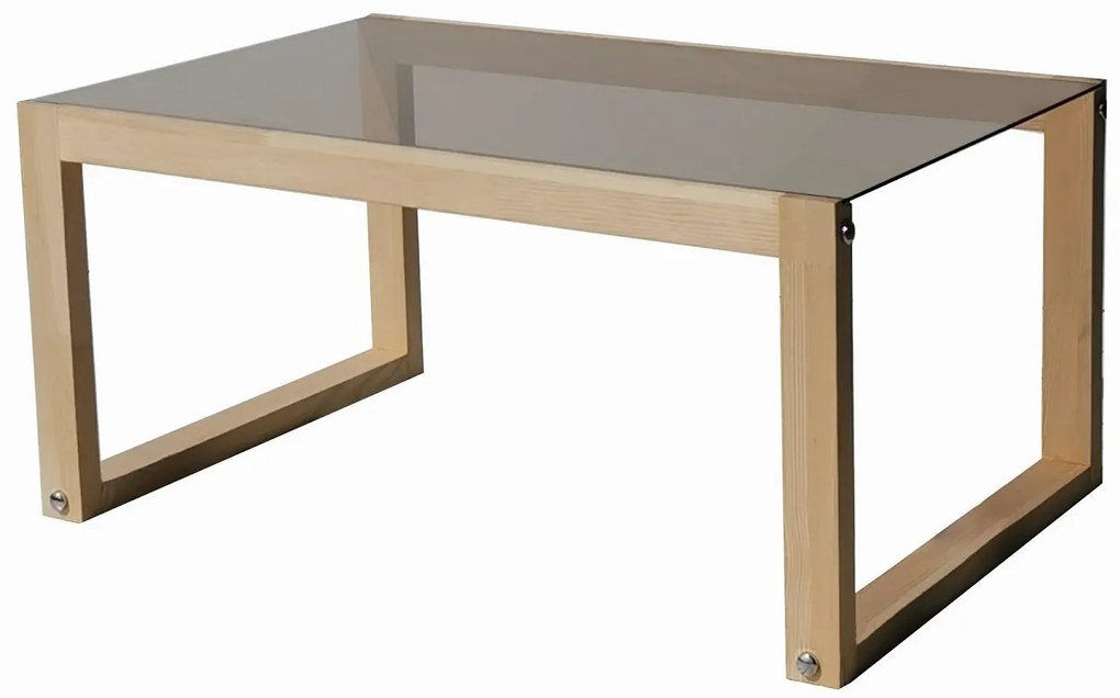 Designový konferenční stolek Vaidehi 85 cm přírodní