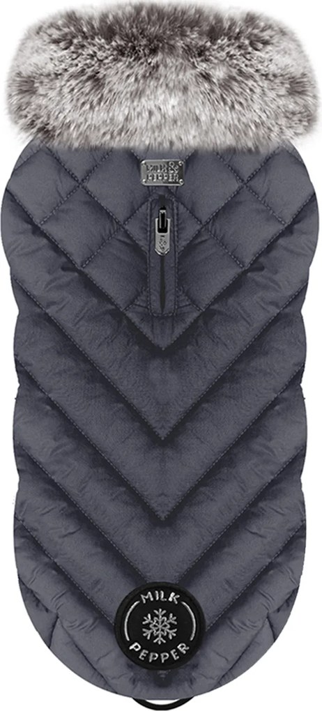 MILK&PEPPER Kabát pro buldočky Alois Marine Velikost: 38L