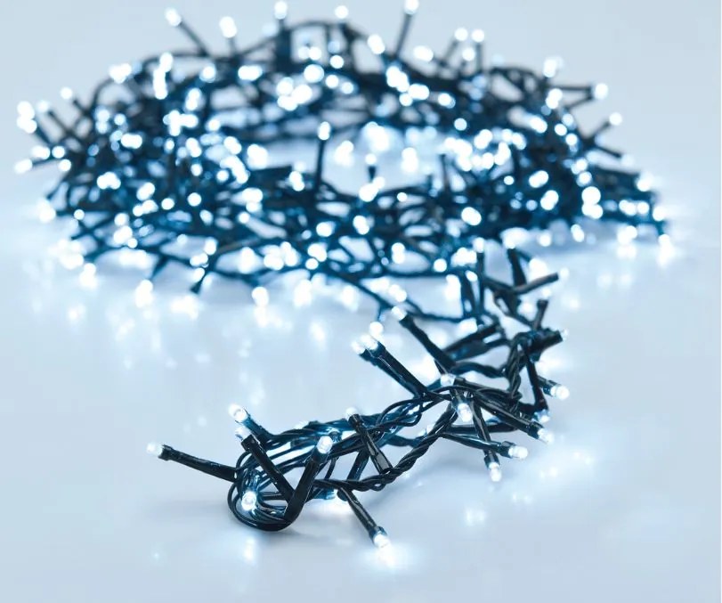 Vánoční světýlka vnitřní studená bílá 300 LED