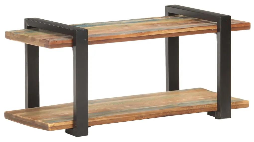 vidaXL TV stolek 90 x 40 x 40 cm masivní recyklované dřevo