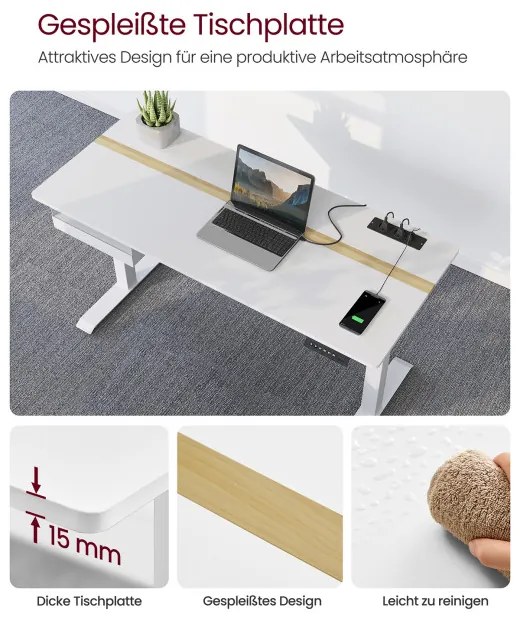Elektrický kancelářský stůl LSD114W01