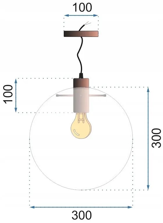 Stropní svítidlo Lassi 30 cm bílé