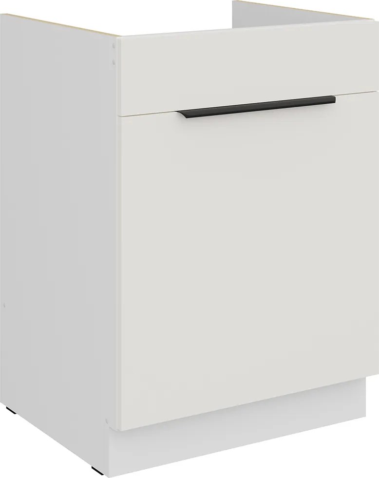 ARIA wh | dolní skříňka 60 ZL 1S dřezová | 60 cm | PREMIUM BOX | bílá