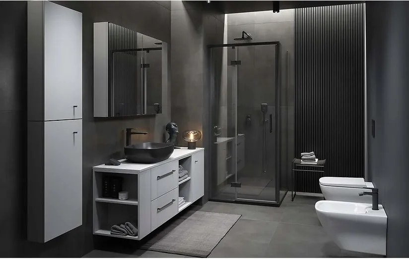 Cersanit Larga Square, závěsný bidet, bílá, K120-012