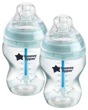 Tommee Tippee Kojenecká láhev C2N ANTI-COLIC, 2ks 260ml, 0+m