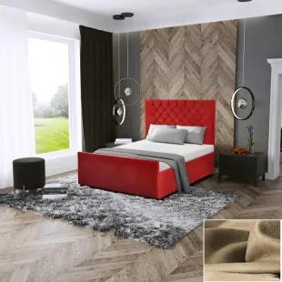 Arkos *akce* Manželská postel Milano + rošt, 180x200 cm, bez matrace barva: Kingston 11