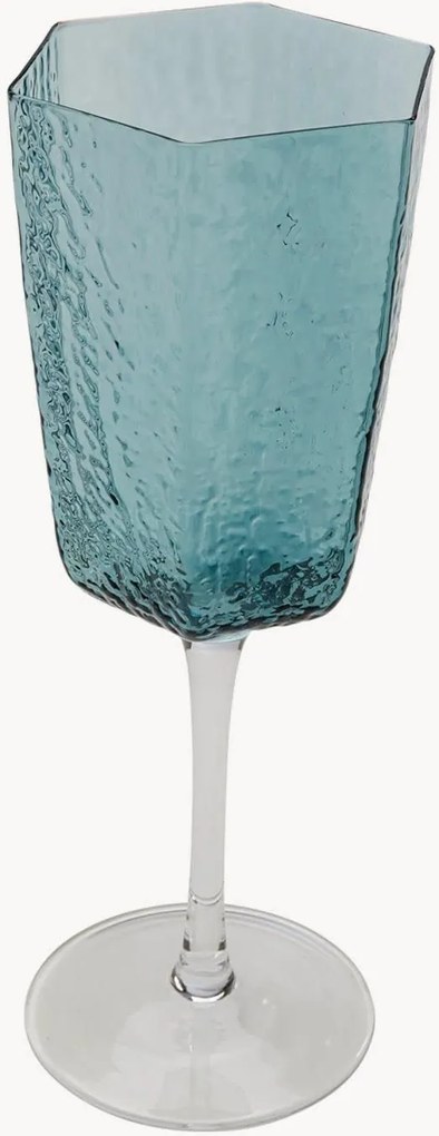 Sada ručně vyrobených sklenic na červené víno Cascata, 4 díly